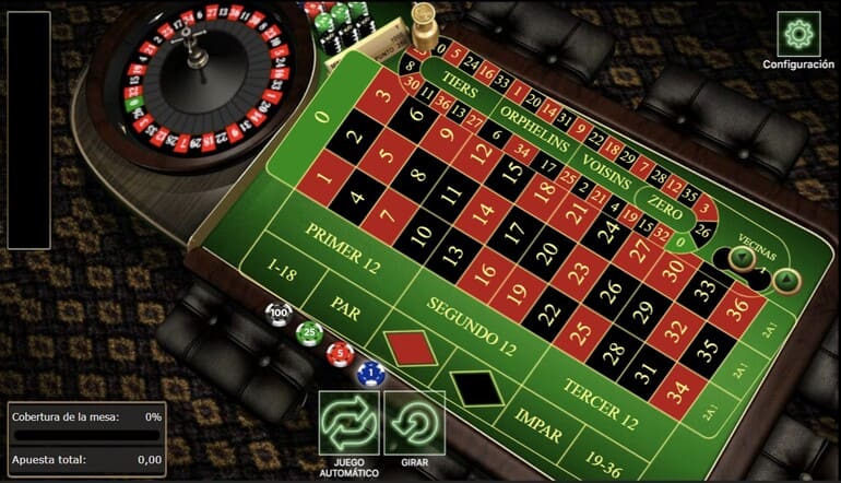 Ruleta opciones | 888 Casino