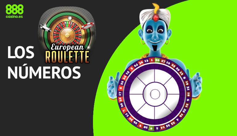 Ruleta de Numeros y los Números de la Ruleta | 888 Casino