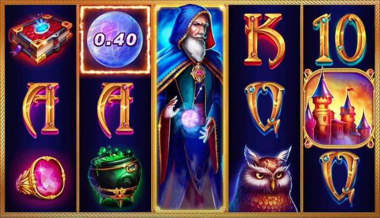 Blue Wizard | 888 Casino