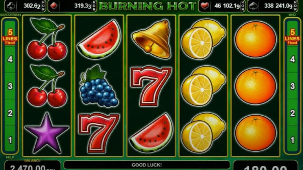 Burning Hot slot: diviértete con EGT | 888 Casino